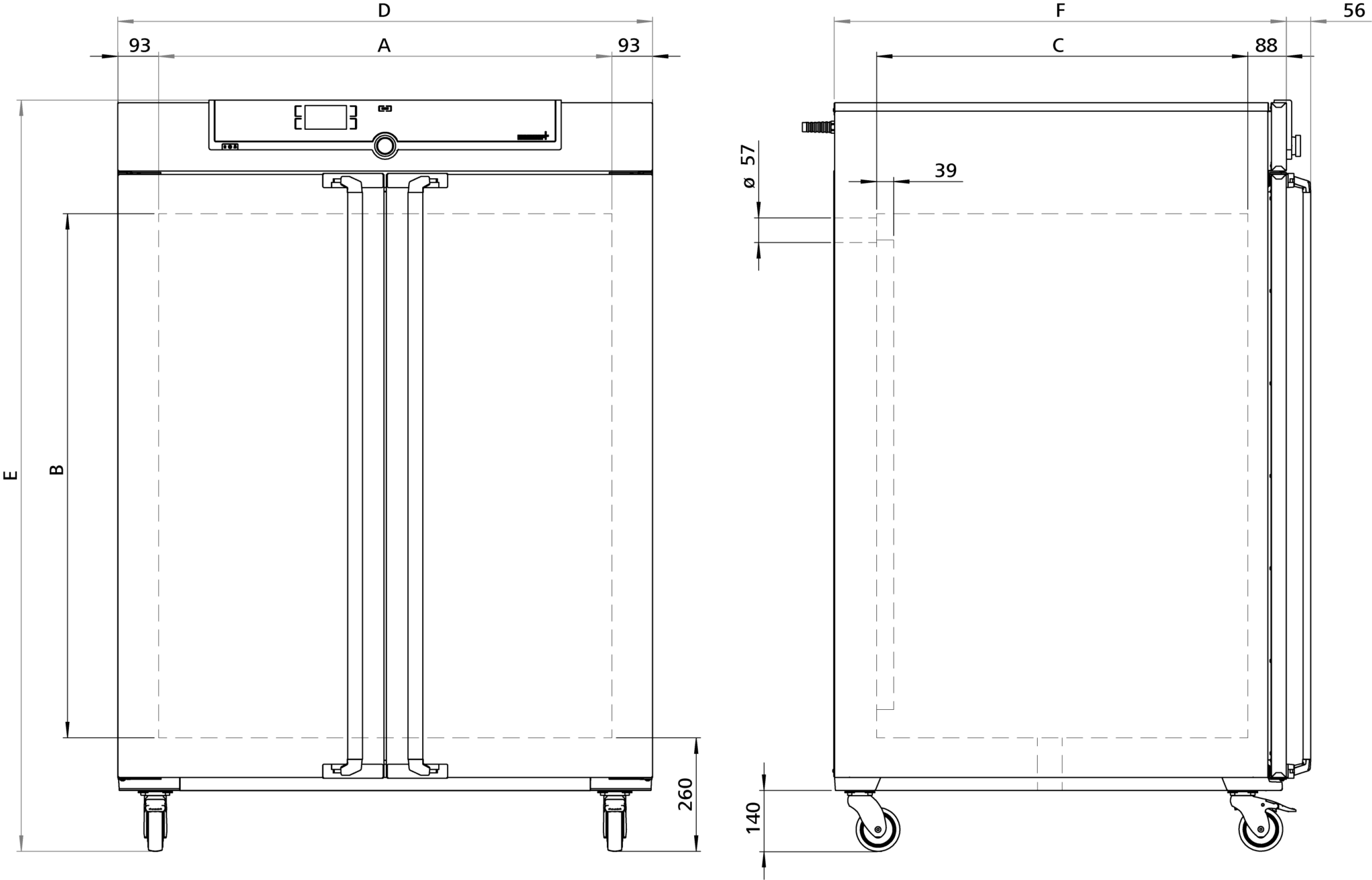 Cleanroom drying oven UF1060 - Bangkok High lab
